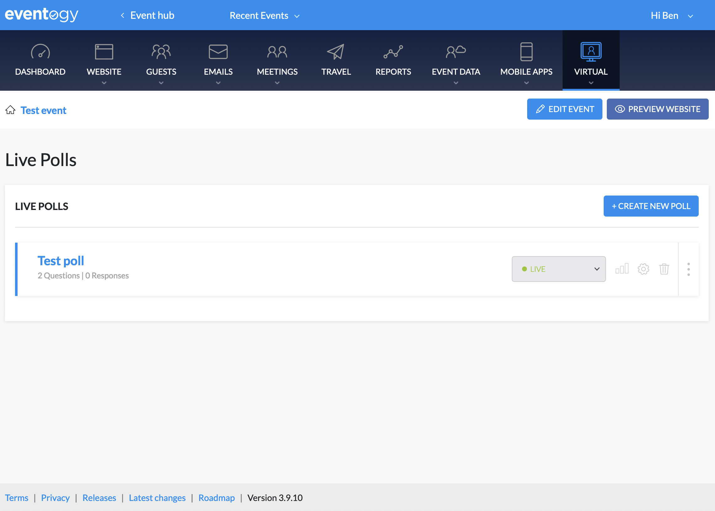 Live Polls – Eventogy Help Centre