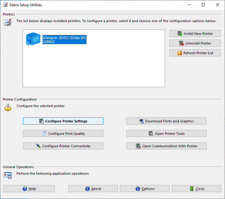 Zebra Printers - Setup Guide – Eventogy Help Centre